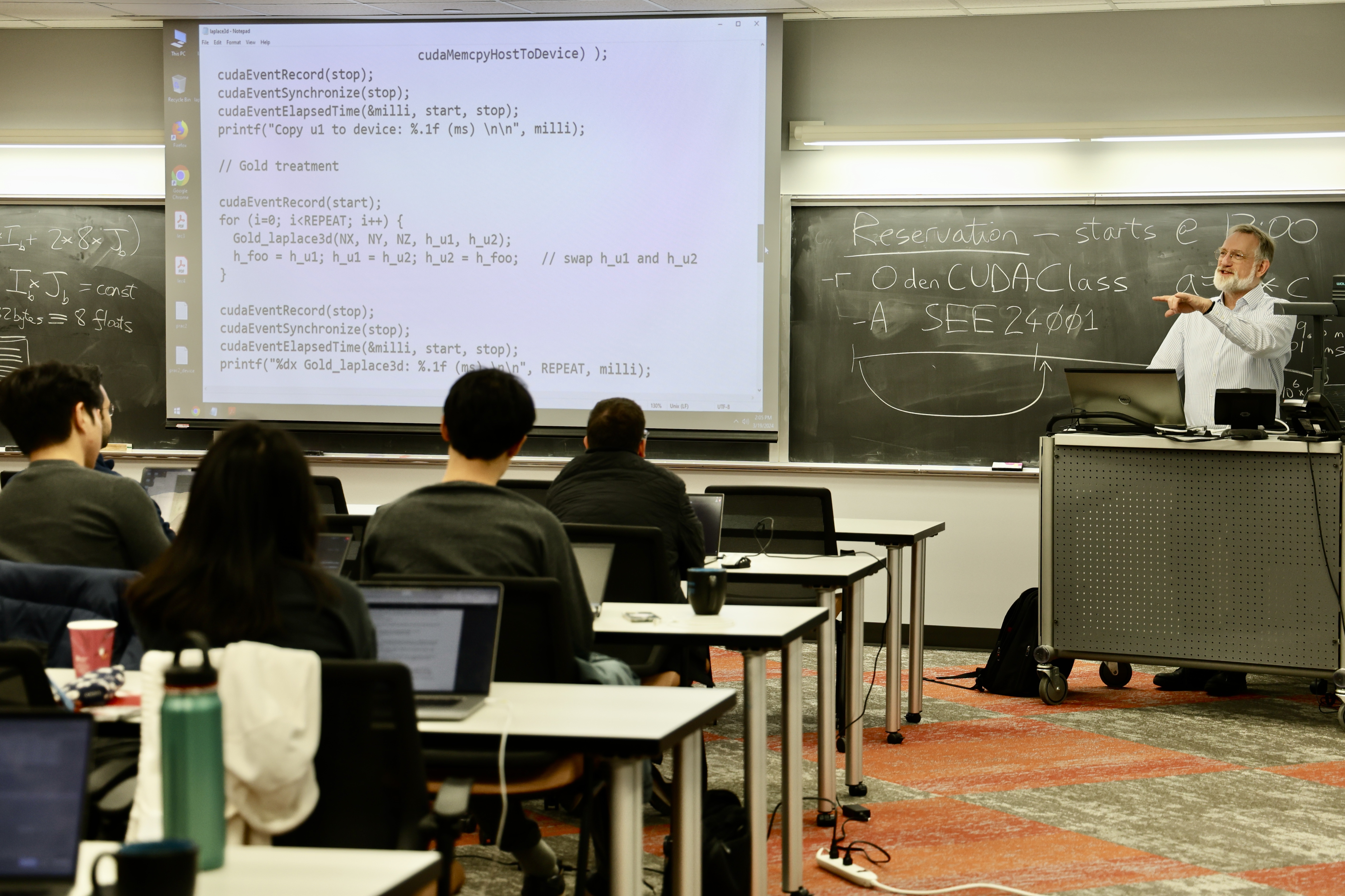 Oden Institute Offers Intensive CUDA Programming Course